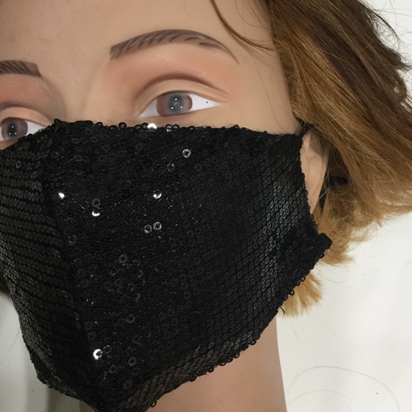Accessories | Sequin Face Mask | Poshmark